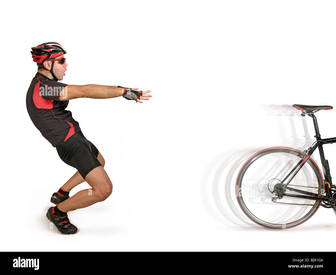 Cycle start Cut Out Stock Images & Pictures - Alamy