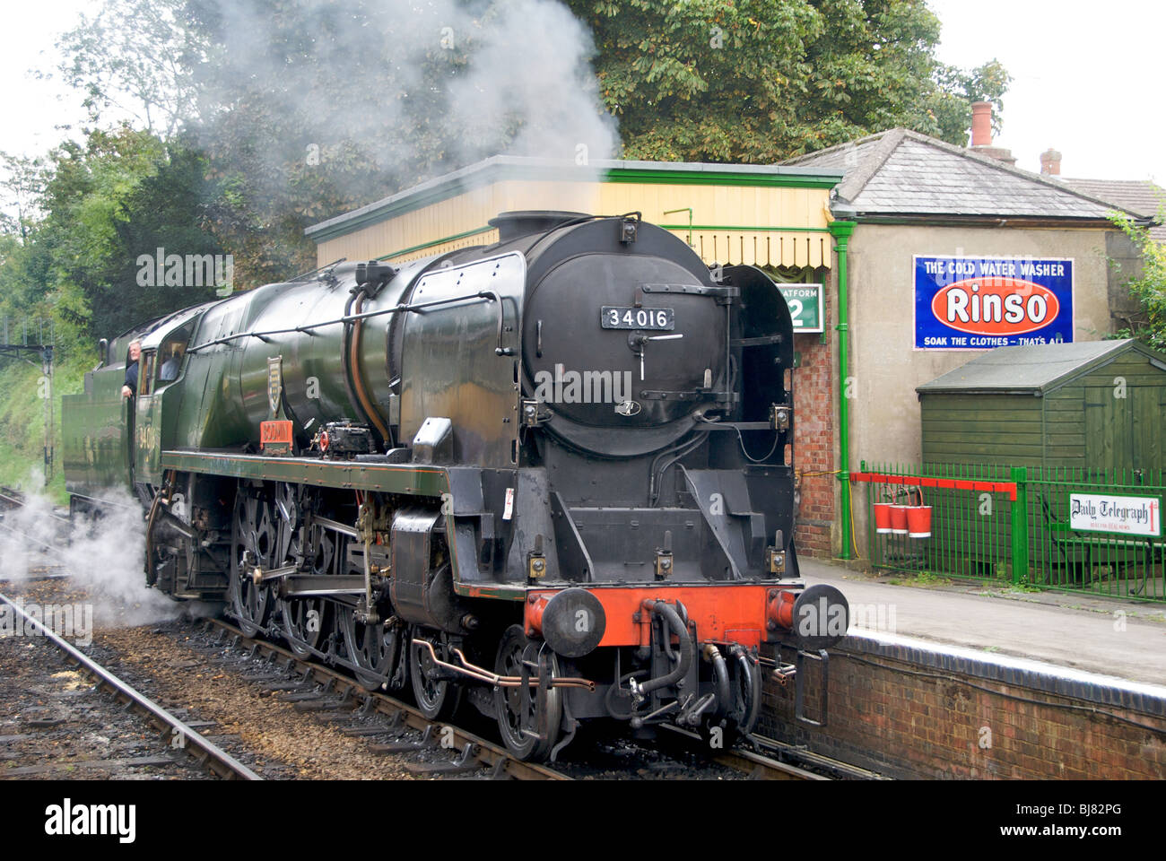 Arlesford Railway Station Hampshire UK Steam Mid Hants Watercress Line ...