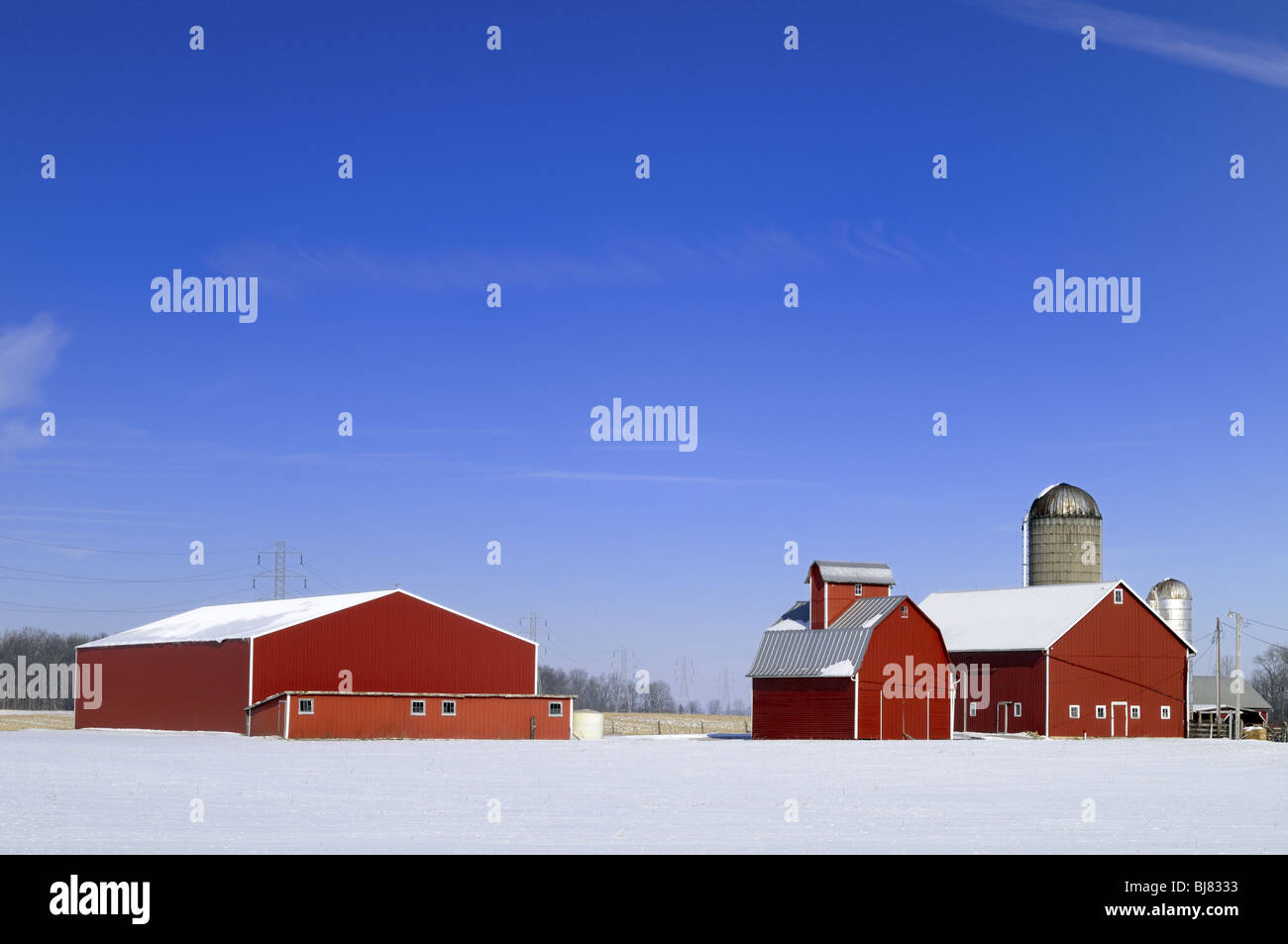 Midwest barns hi-res stock photography and images - Alamy