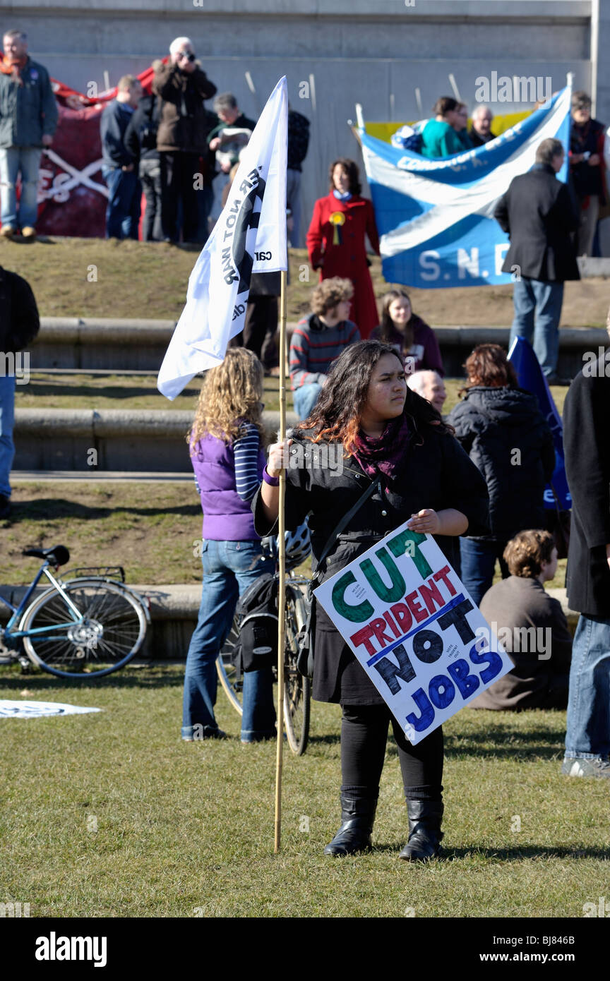 Campaign for nuclear disarmament flag hi-res stock photography and ...