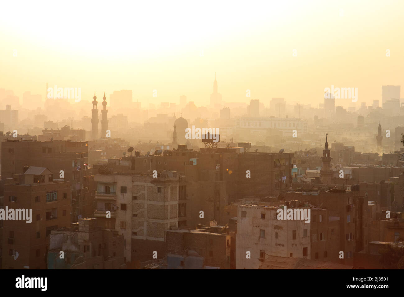 Africa Azhar Cairo Cityscape Egypt Islam Mosque Stock Photo - Alamy