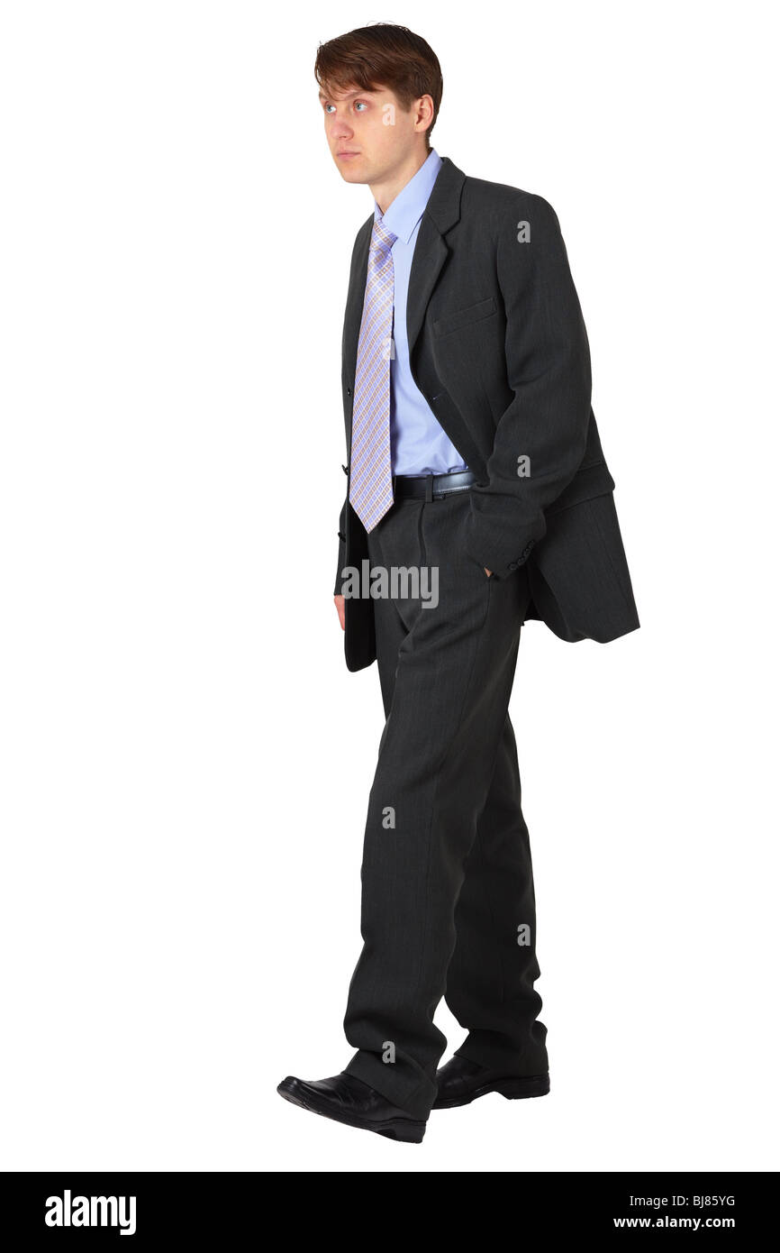 Handsome young man on walk Cut Out Stock Images & Pictures - Alamy
