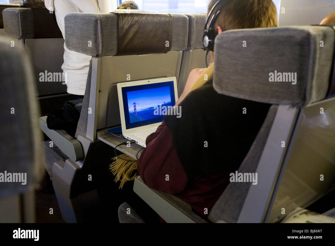 Inside a eurostar carriage hi-res stock photography and images - Alamy