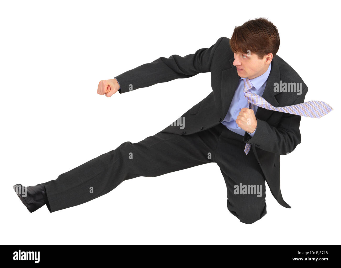 Karate kick suit hi-res stock photography and images - Alamy