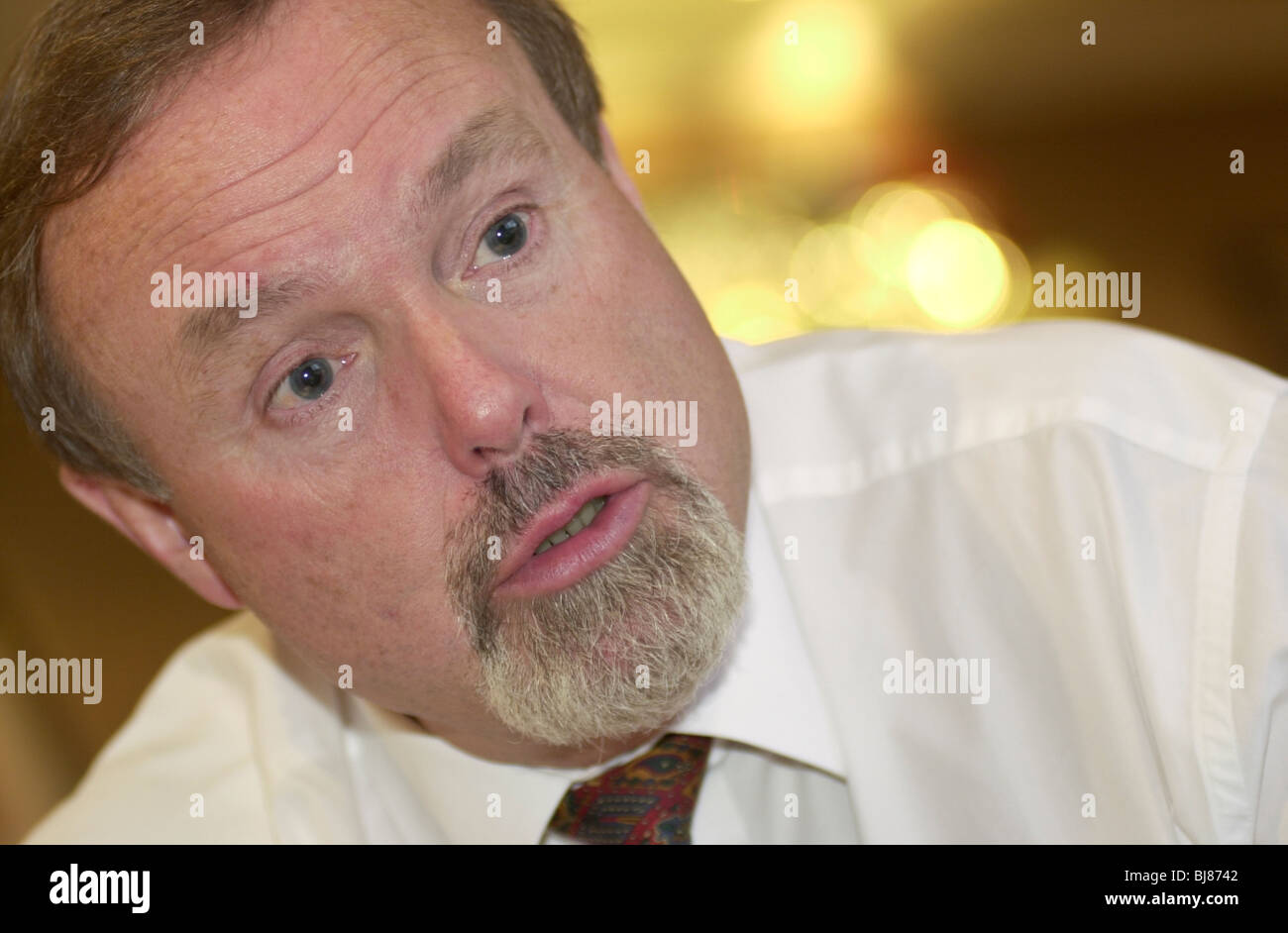Welsh born Sir Terry Matthews high tech communications entrepreneur and ...