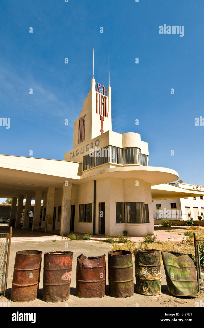 Fiat Tagliero, Asmara, Eritrea Stock Photo - Alamy