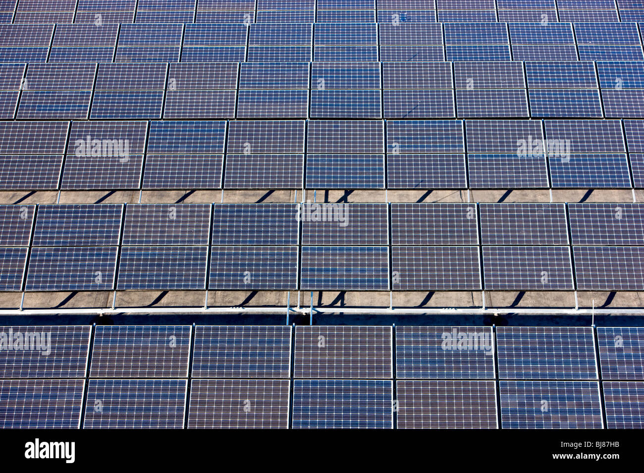 Solar Power Panels Stock Photo - Alamy