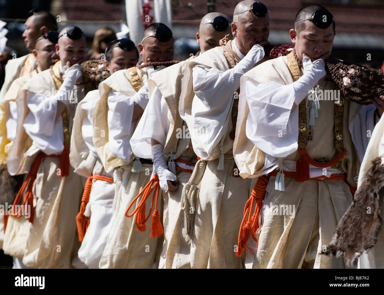 Yamabushi mountain monks hi-res stock photography and images - Alamy