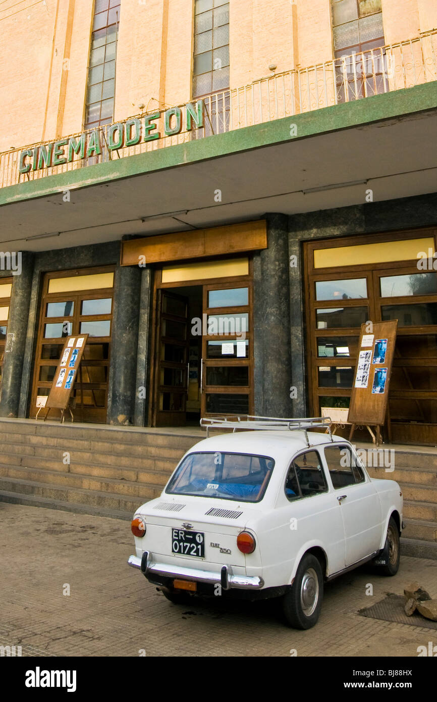 Cinema Odeon, Asmara, Eritrea Stock Photo - Alamy