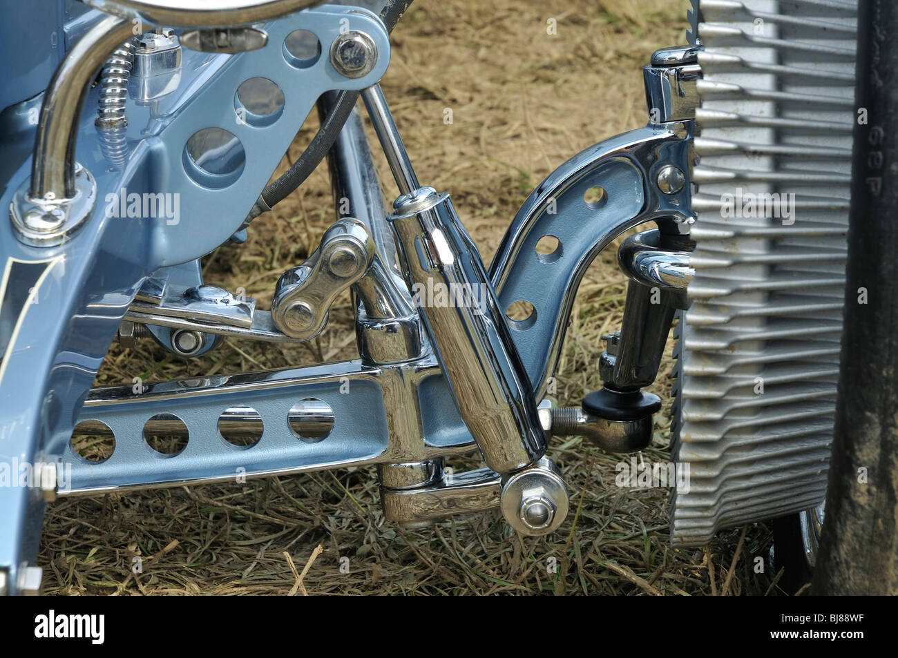 1932 Ford Model B Highboy Hotrod Suspension & Brake detail Stock Photo ...