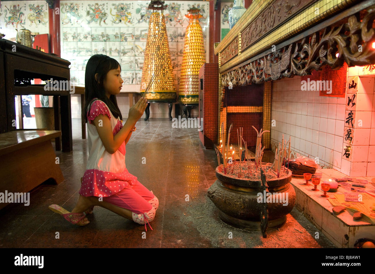 The Chinese Temple, Bandar Seri Begawan, Brunei Darussalam Stock Photo ...
