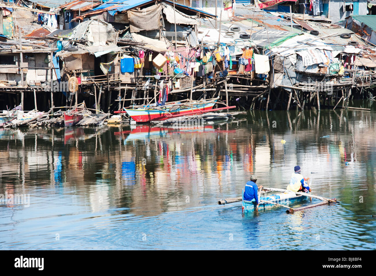 Slum housing; Manila; Philippines Stock Photo - Alamy
