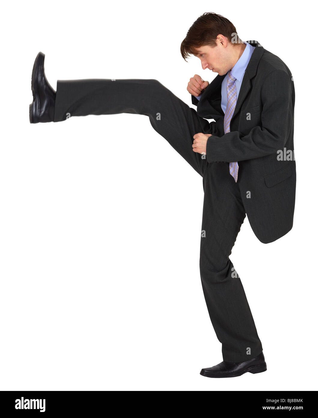 Karate kick Cut Out Stock Images & Pictures - Alamy