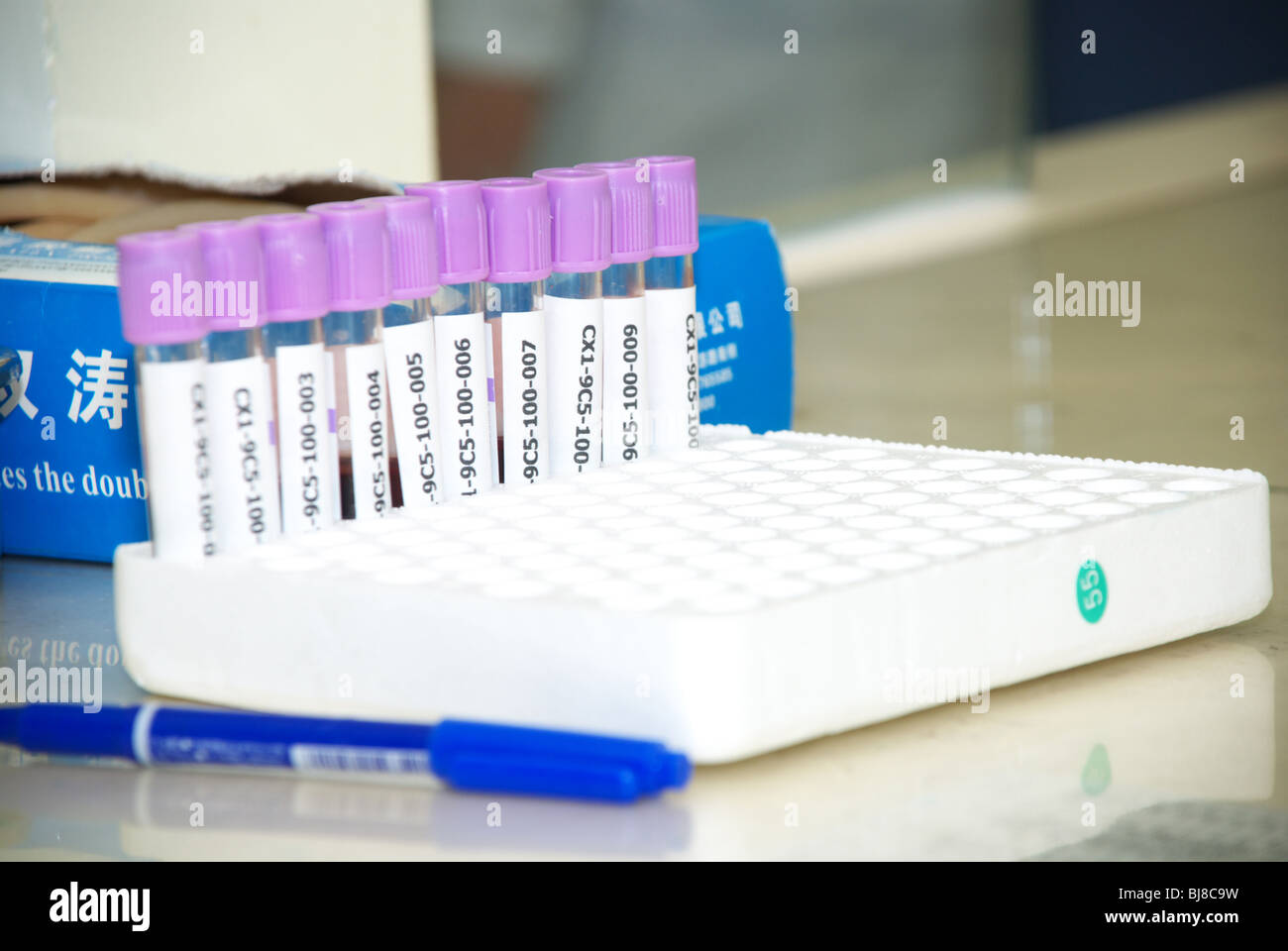 medical test tubes Stock Photo - Alamy