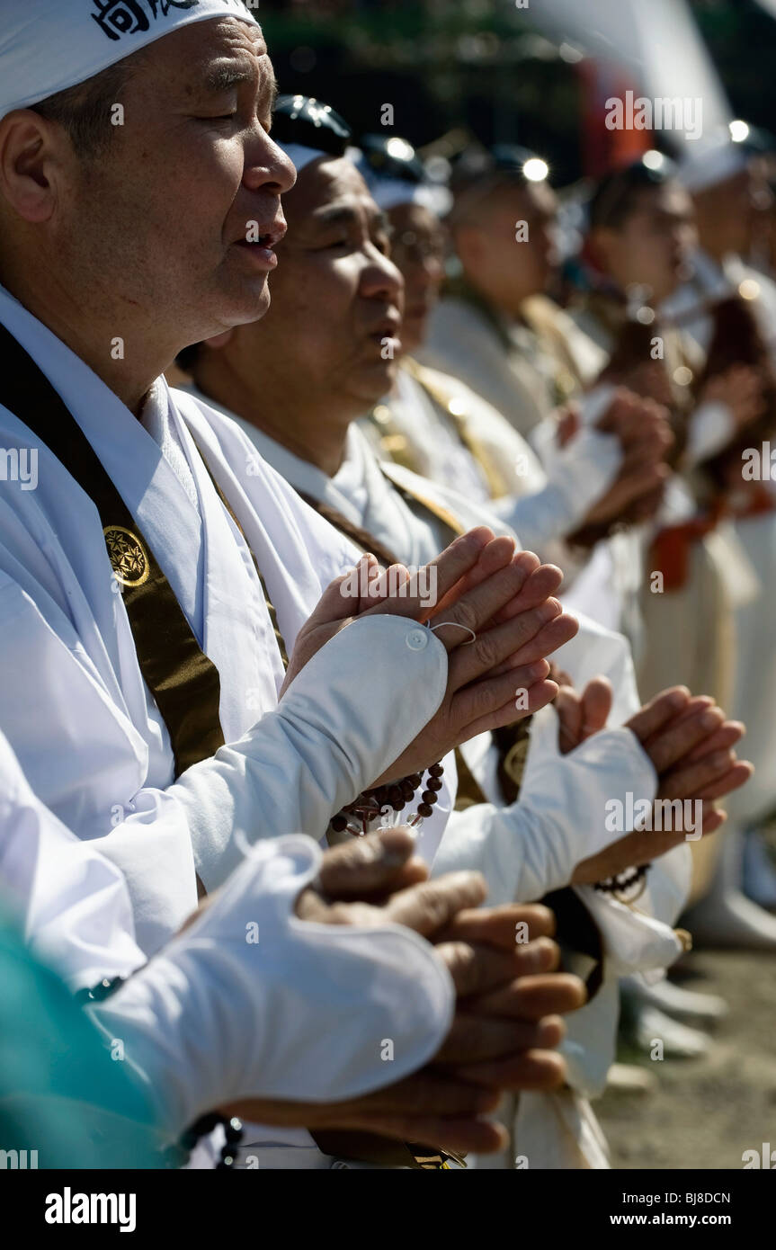 Prayer Of Prayer Japan Fire High Resolution Stock Photography and ...
