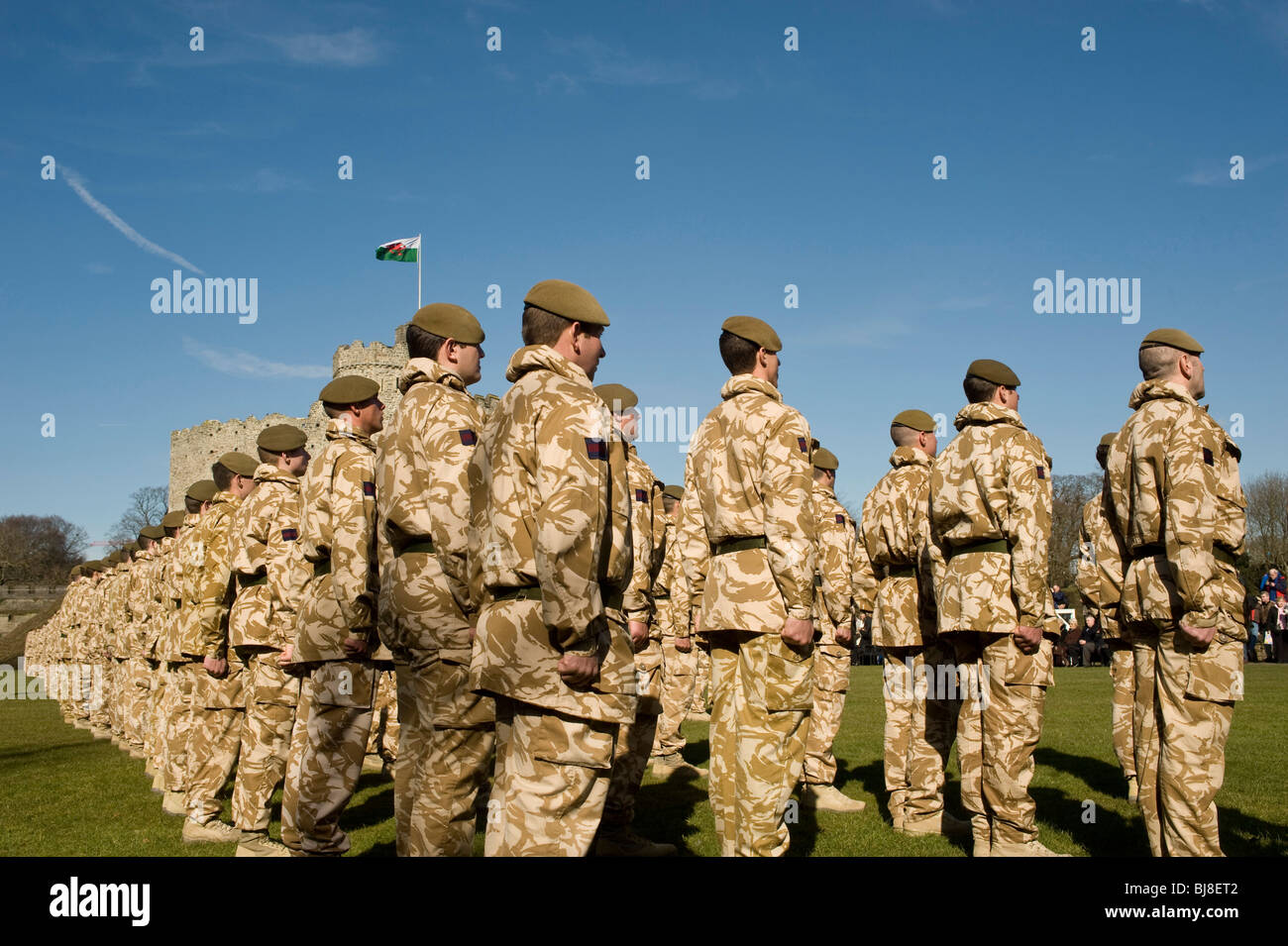 4/3/10: Welsh Guards Afghanistan Homecoming Parade, Cardiff: Parade in ...