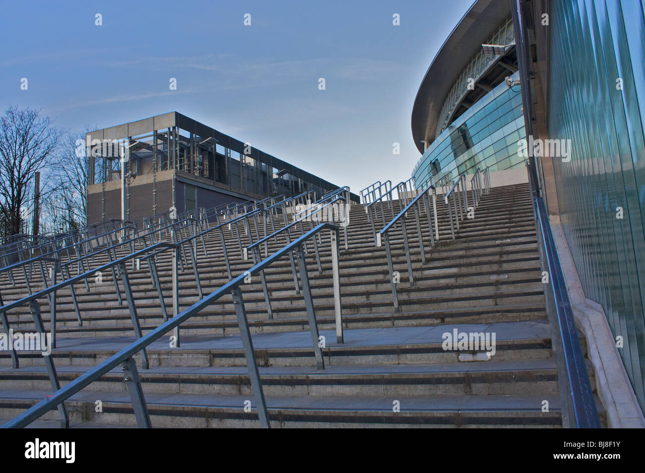 Sport stadium steps hi-res stock photography and images - Alamy