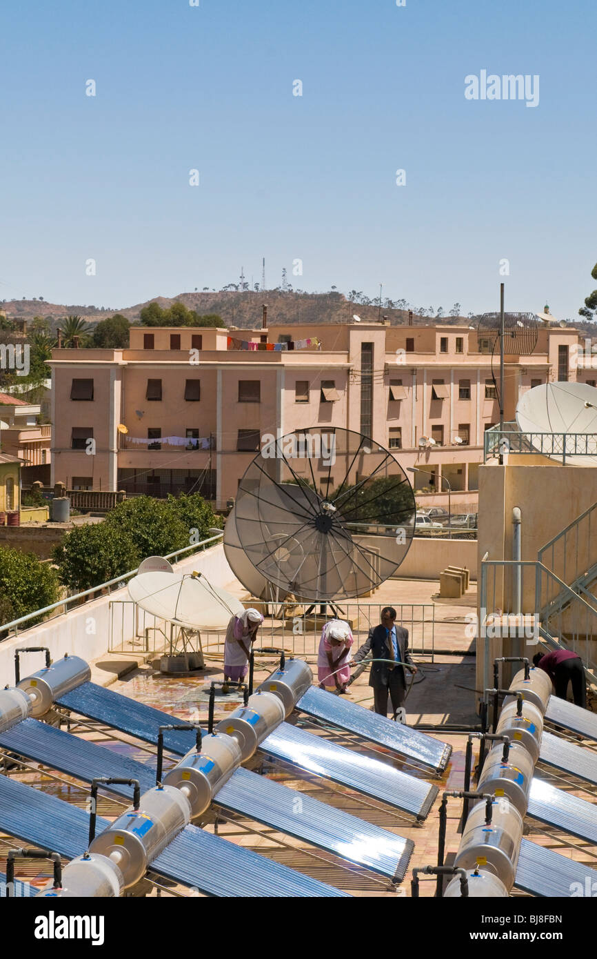 Solar panels, Asmara, Eritrea Stock Photo - Alamy