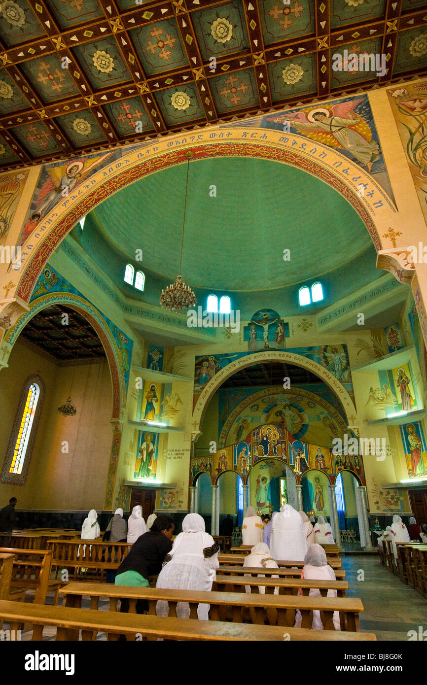 Catholic church, Asmara, Eritrea Stock Photo - Alamy