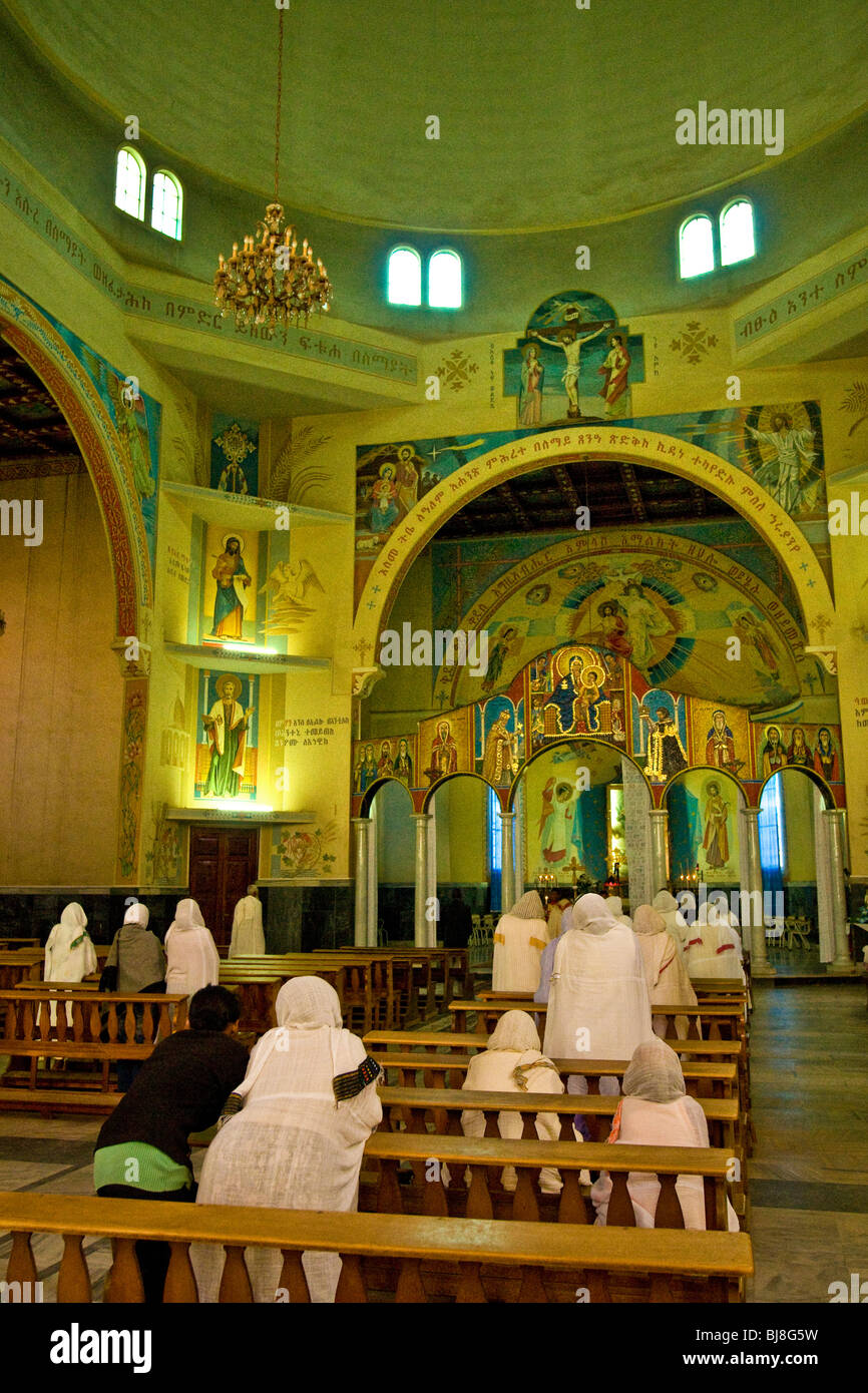 Catholic church, Asmara, Eritrea Stock Photo - Alamy
