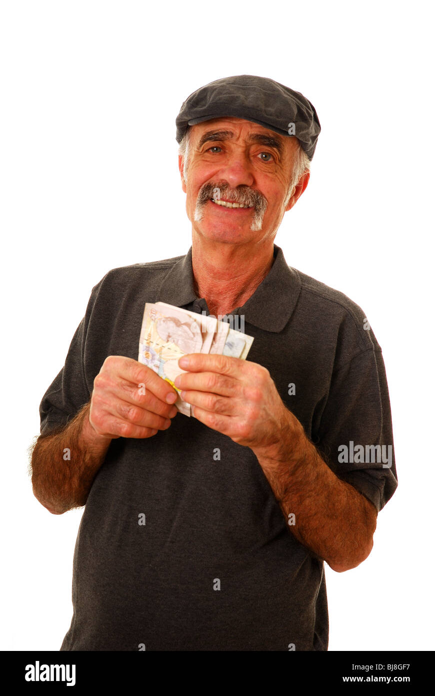 Happy bank notes pound hi-res stock photography and images - Alamy