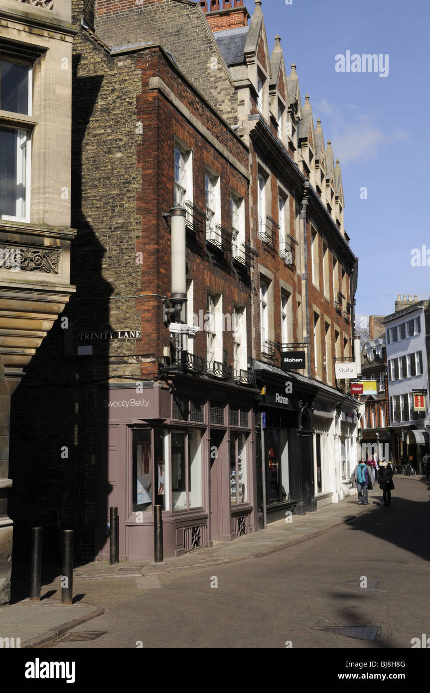 Trinity Street, Cambridge, England, UK Stock Photo - Alamy