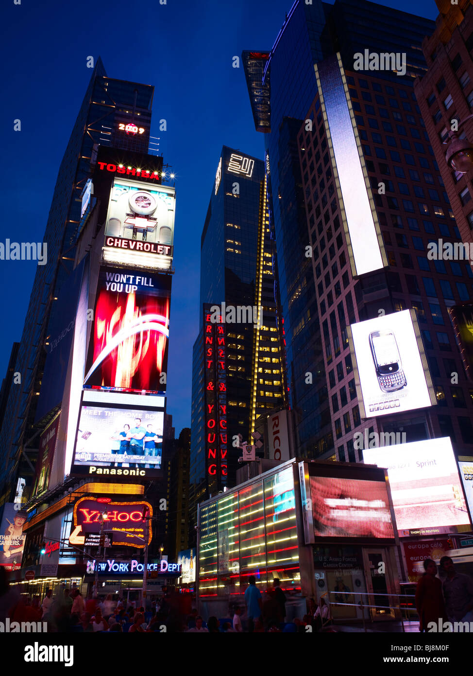 Times square billboard ad hi-res stock photography and images - Alamy