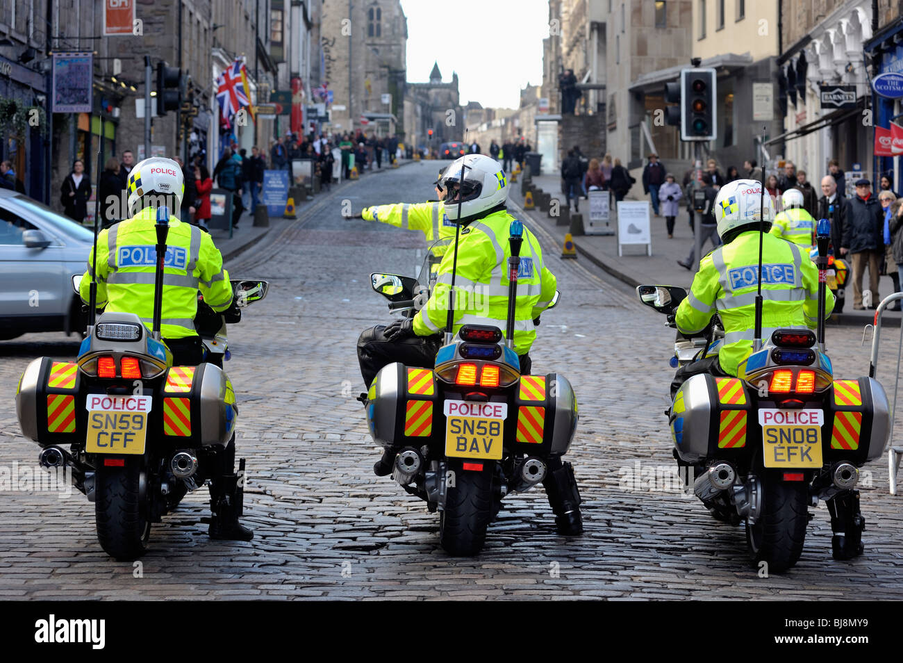 Edinburgh bike protest hi-res stock photography and images - Alamy