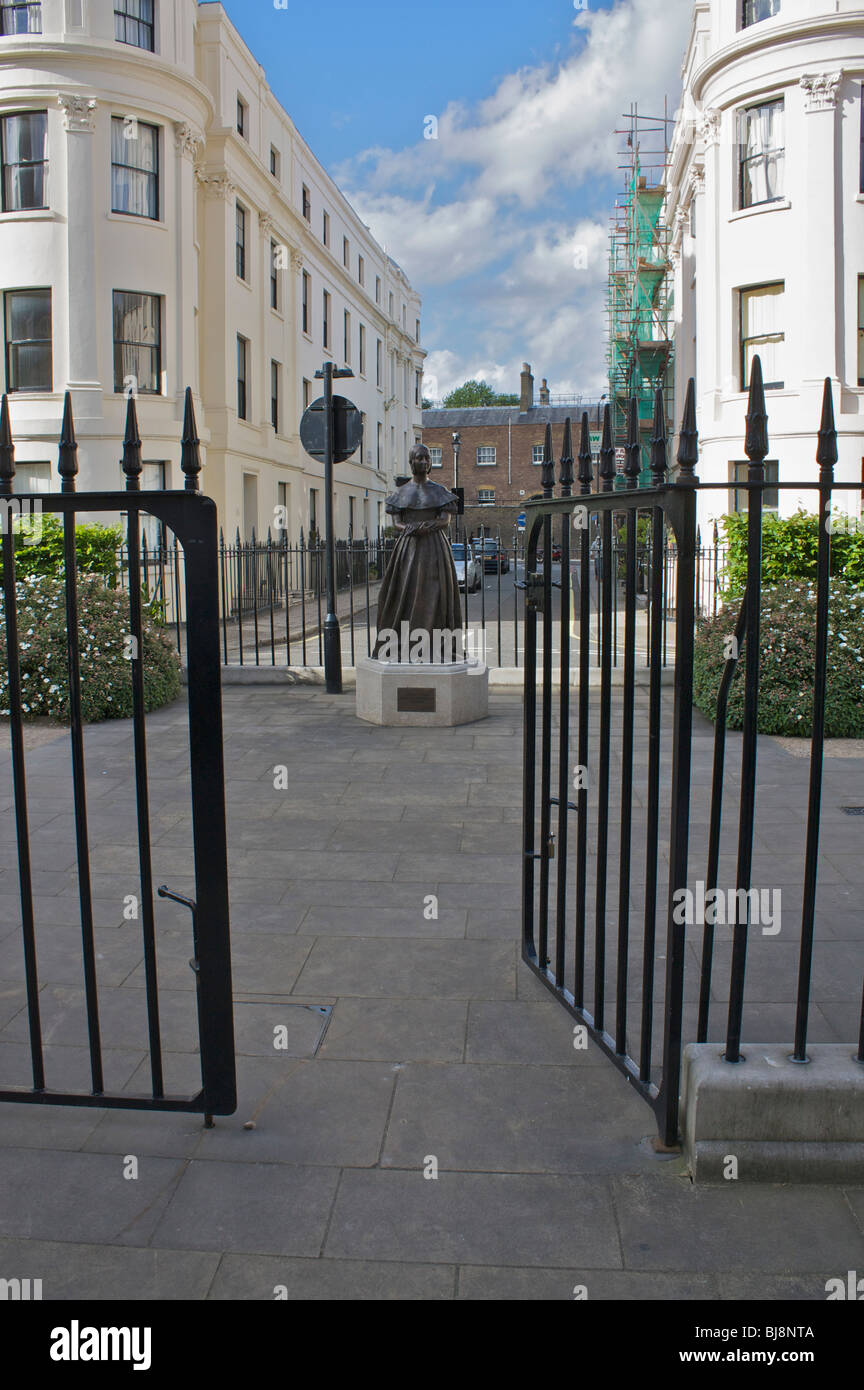 Victoria square London Gated park that holds a statue of Queen victoria ...