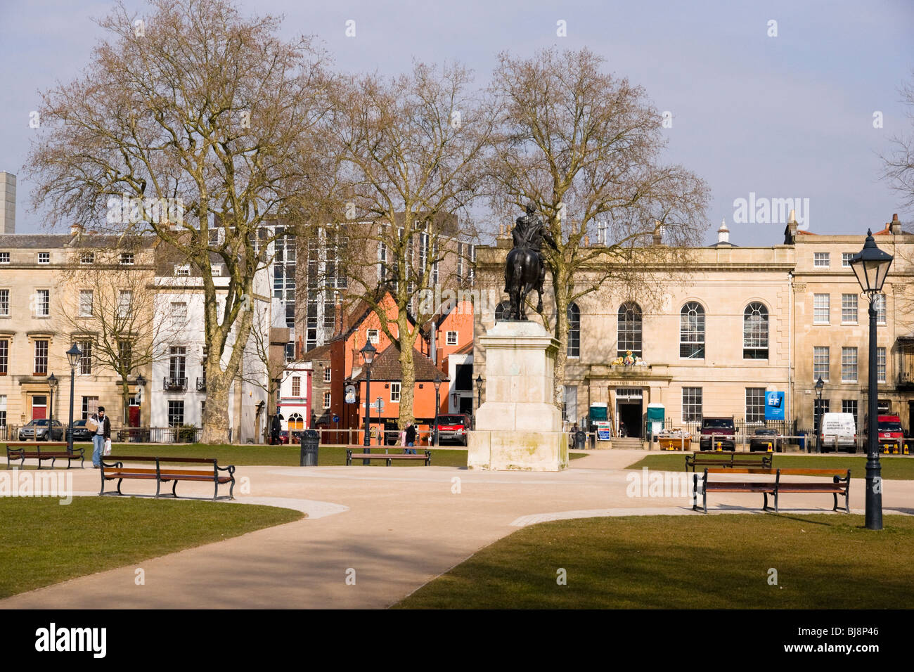 Queens square bristol hi-res stock photography and images - Alamy