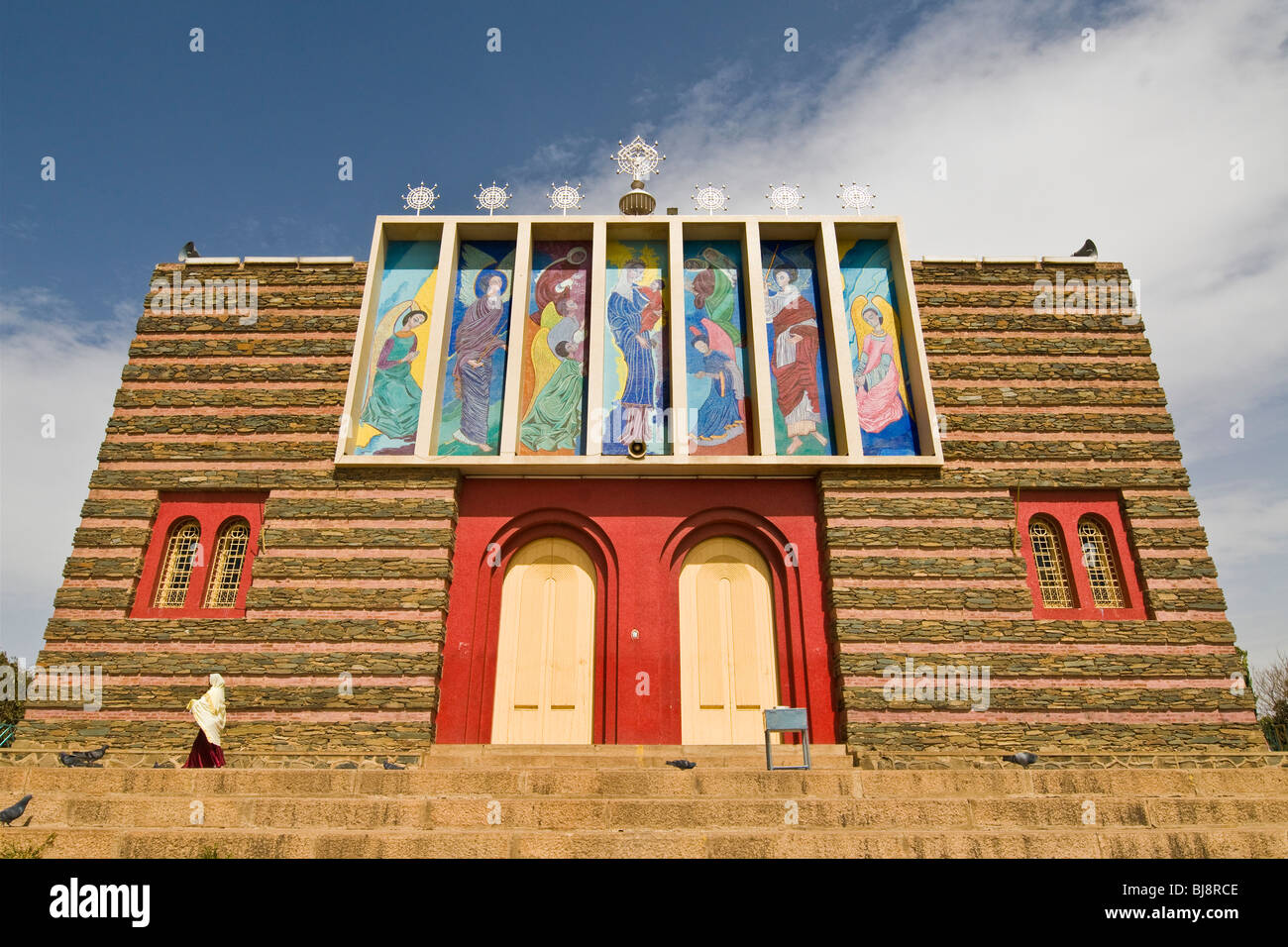 Enda Mariam Orthodox Cathedral High Resolution Stock Photography and ...