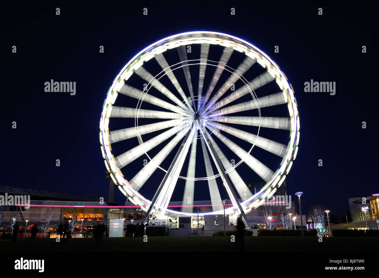 Wheel of liverpool night hi-res stock photography and images - Alamy