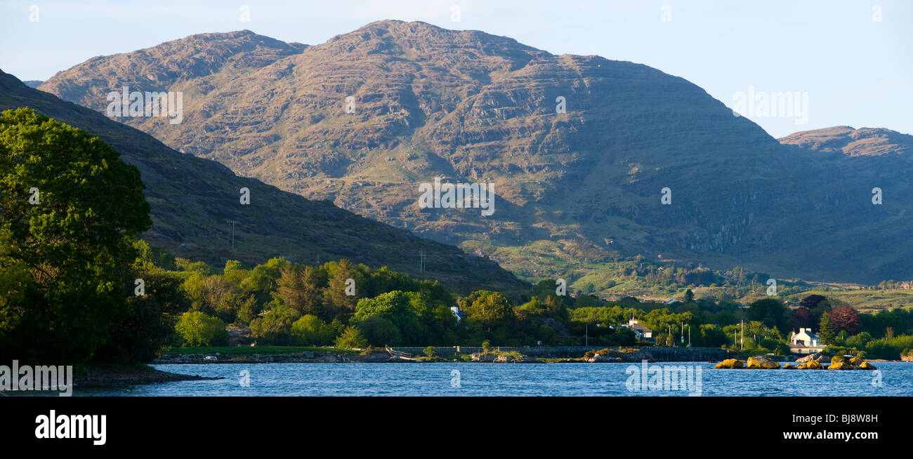 Adrigole Mountain over Adrigole Harbour, Beara Peninsula, County Cork ...