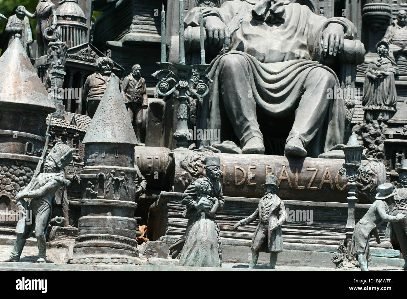 Statue of Honoré de Balzac by Zourab Tsereteli in Le Cap-d'Agde ...