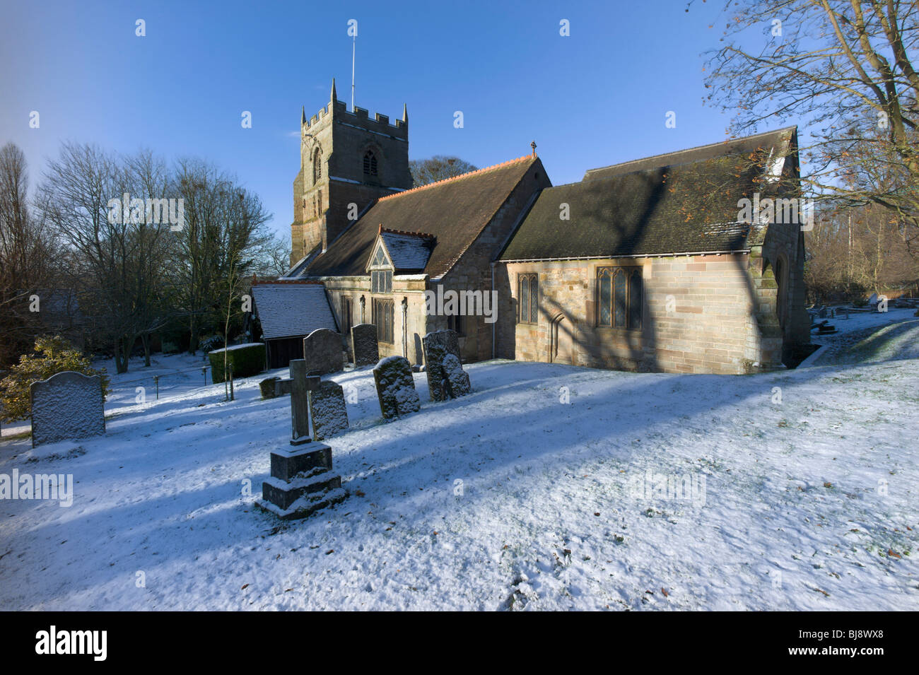 A parish church - church of england Stock Photo - Alamy