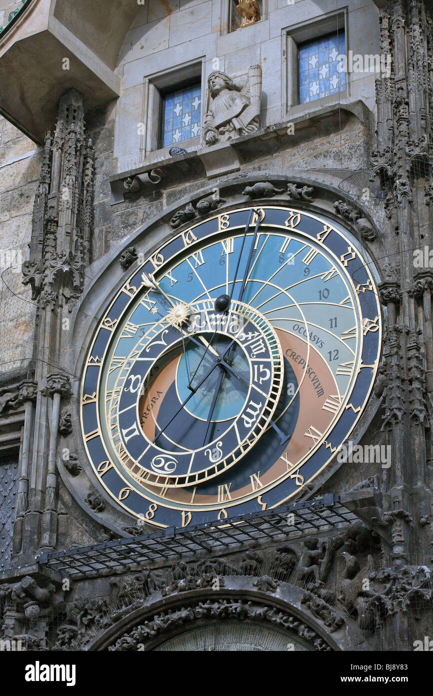 Astronomical Clock in prague,czech republic Stock Photo - Alamy