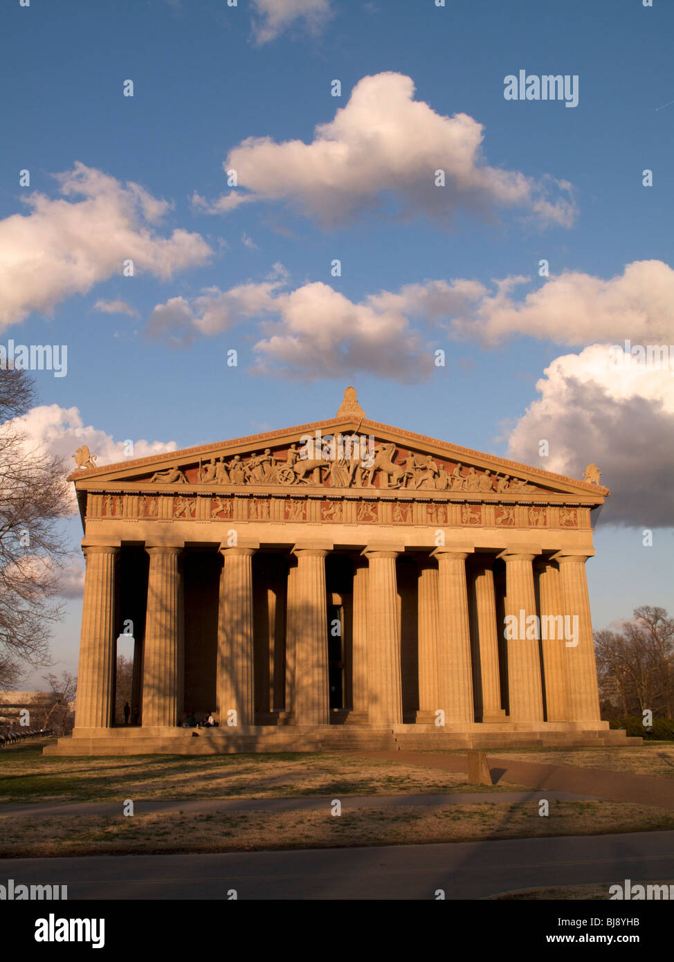 Full scale replica of the Parthenon. Centennial Park, Nashville, Tennessee Stock Photo - Alamy