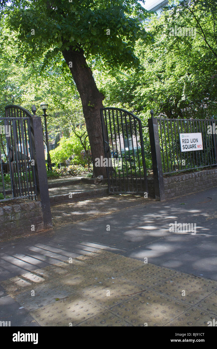 Various scenes around Red Lion square, London Stock Photo - Alamy