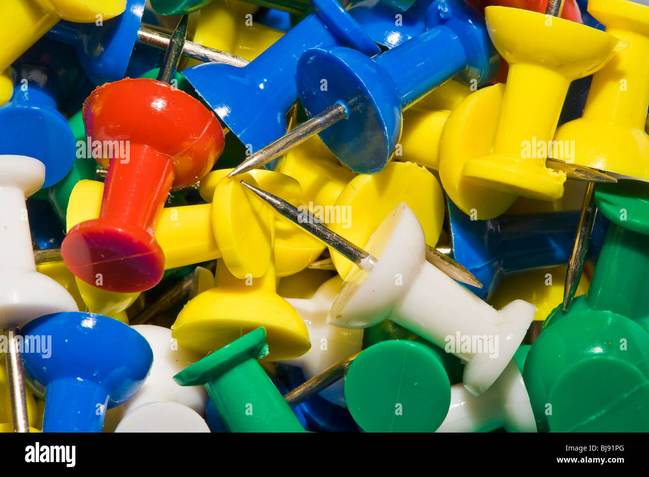 Colourful Coloured Pins High Resolution Stock Photography and Images ...