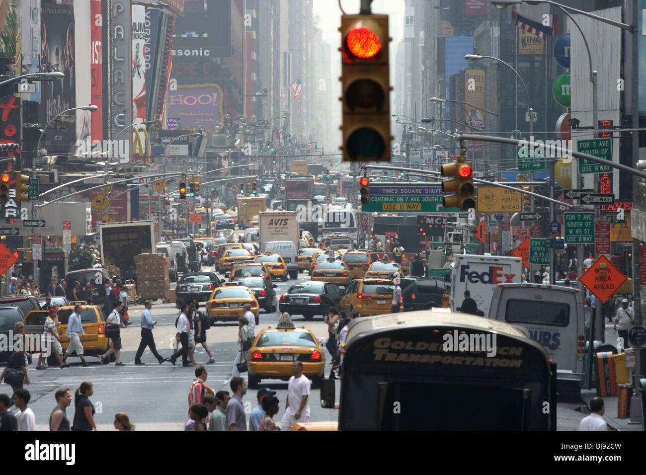 Urban canyon, New York, USA Stock Photo - Alamy