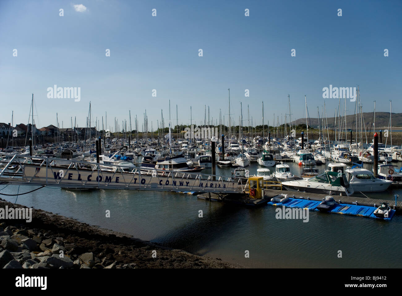 Conwy marina hi-res stock photography and images - Alamy