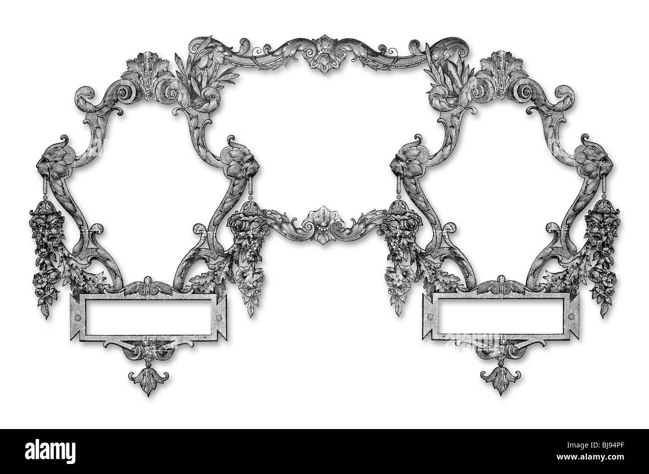 Victorian window frame Black and White Stock Photos & Images - Alamy
