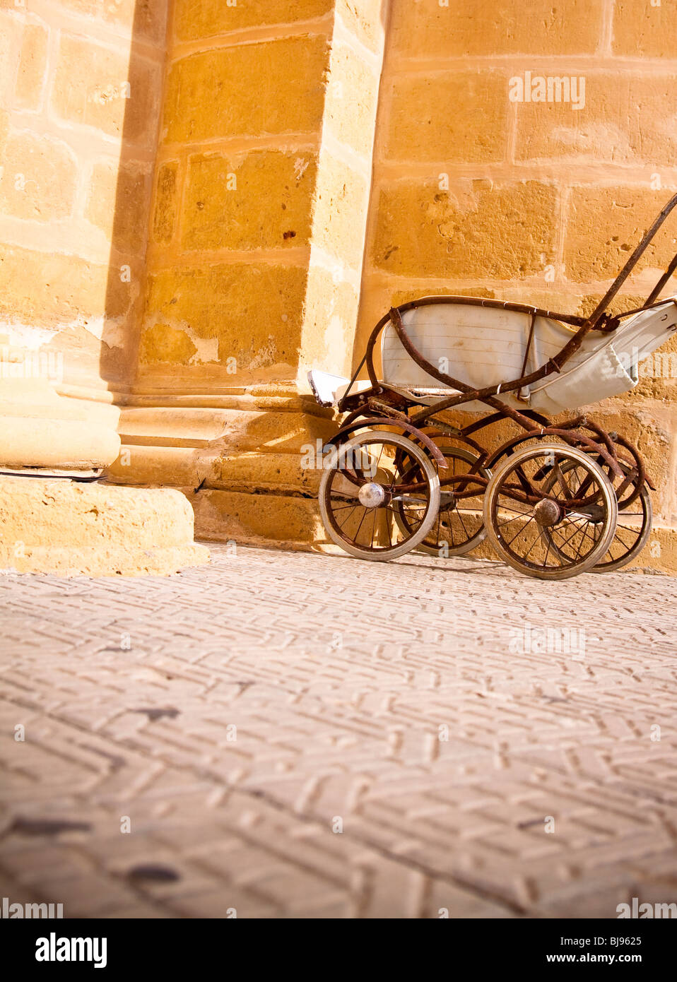 Old rusty buggy, in sun light, Malta Stock Photo - Alamy