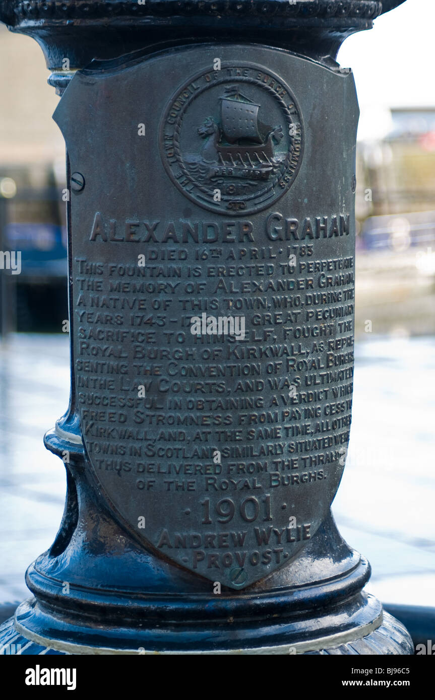 Stromness memorial hi-res stock photography and images - Alamy