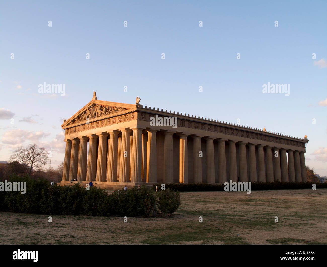 Full scale replica of the Parthenon. Centennial Park, Nashville, Tennessee Stock Photo - Alamy