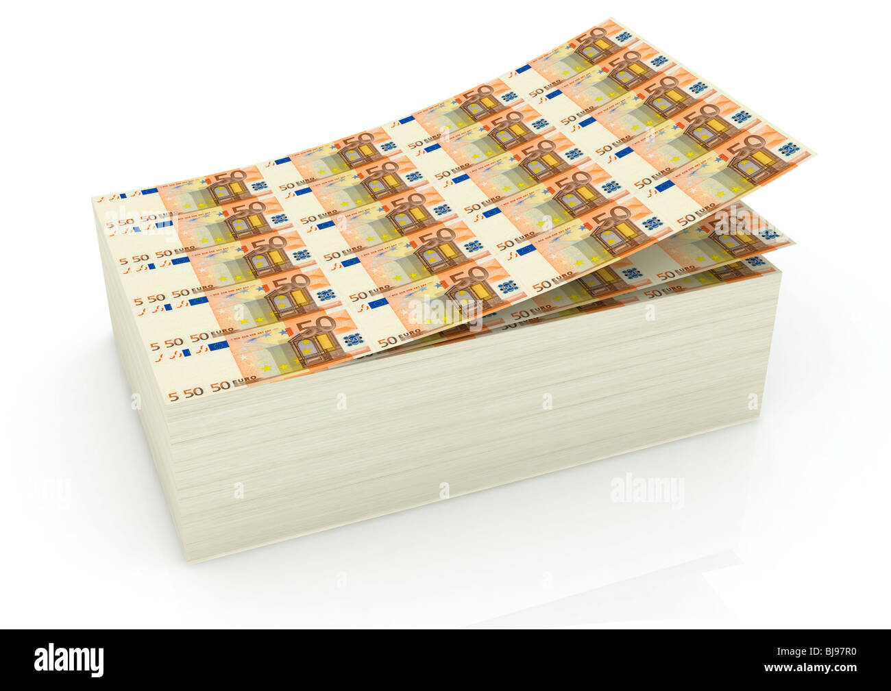 stack of euros Stock Photo - Alamy