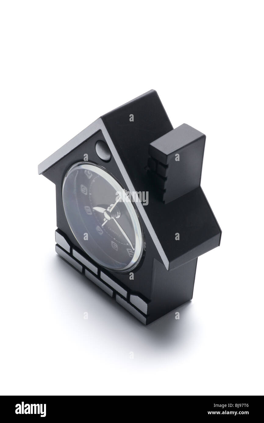 House shaped clock hi-res stock photography and images - Alamy