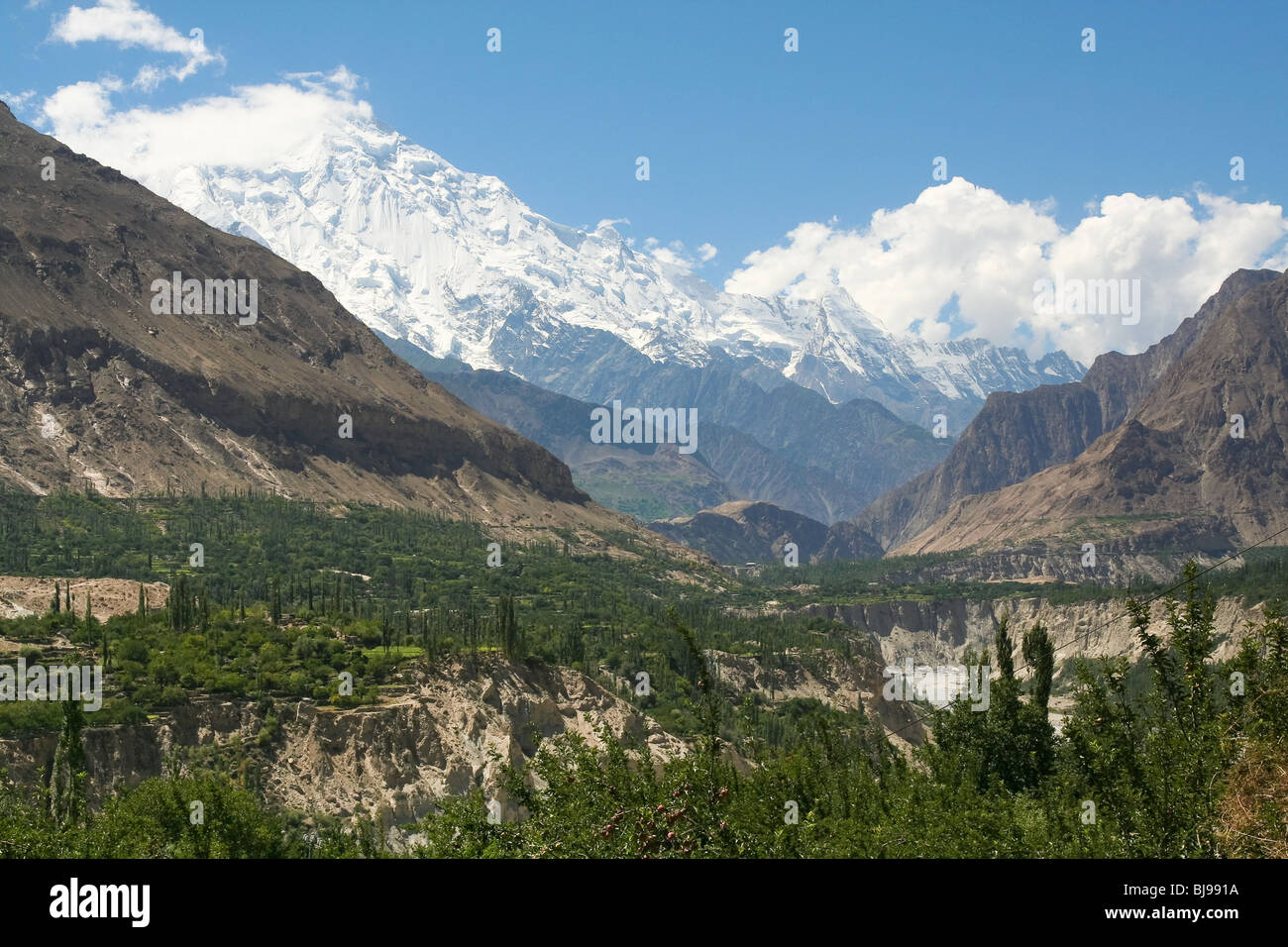 Baltistan Hunza Karakoram Karimabad Pakistan Stock Photo - Alamy