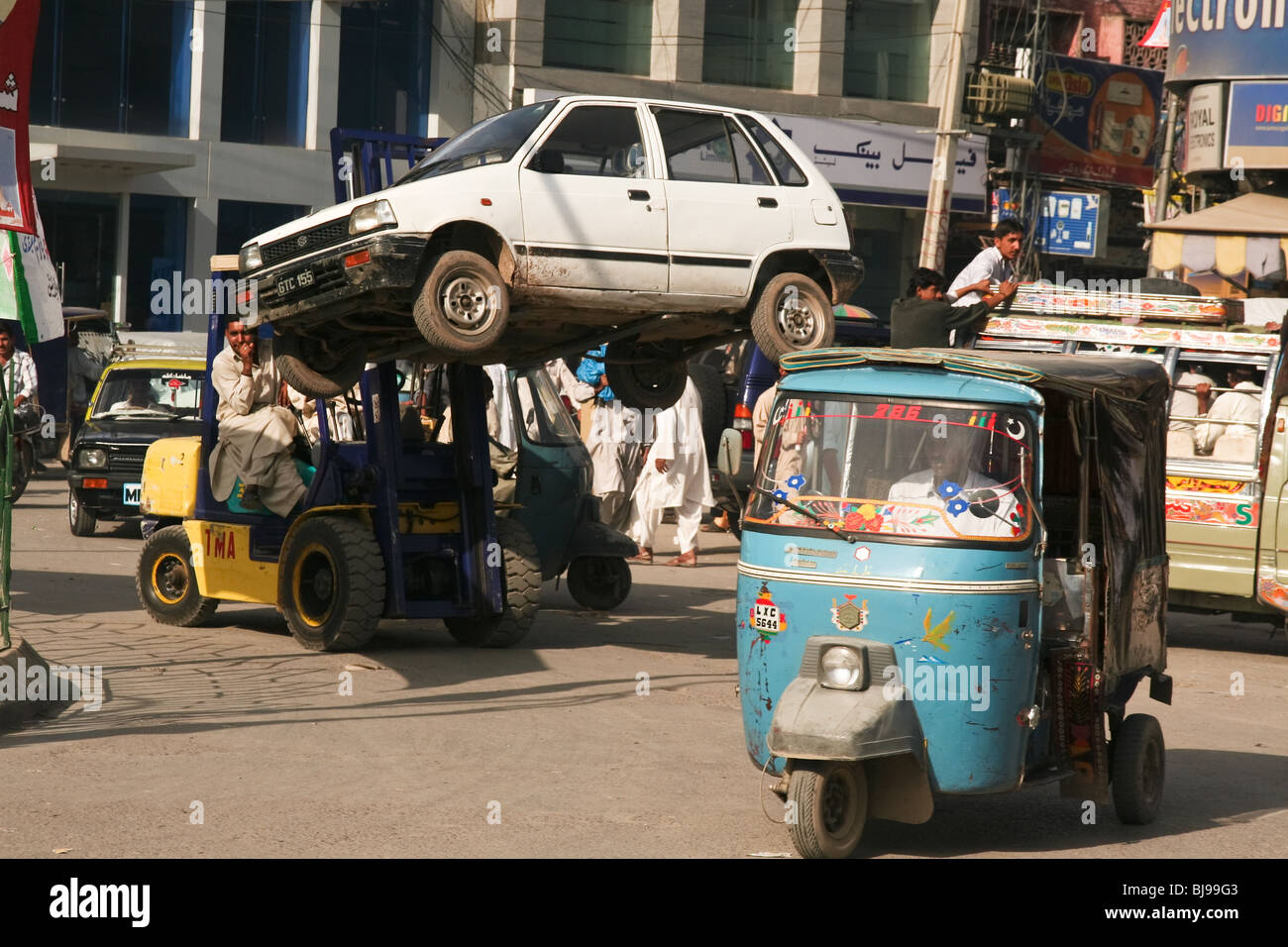 Asia New Pakistani Rickshaw