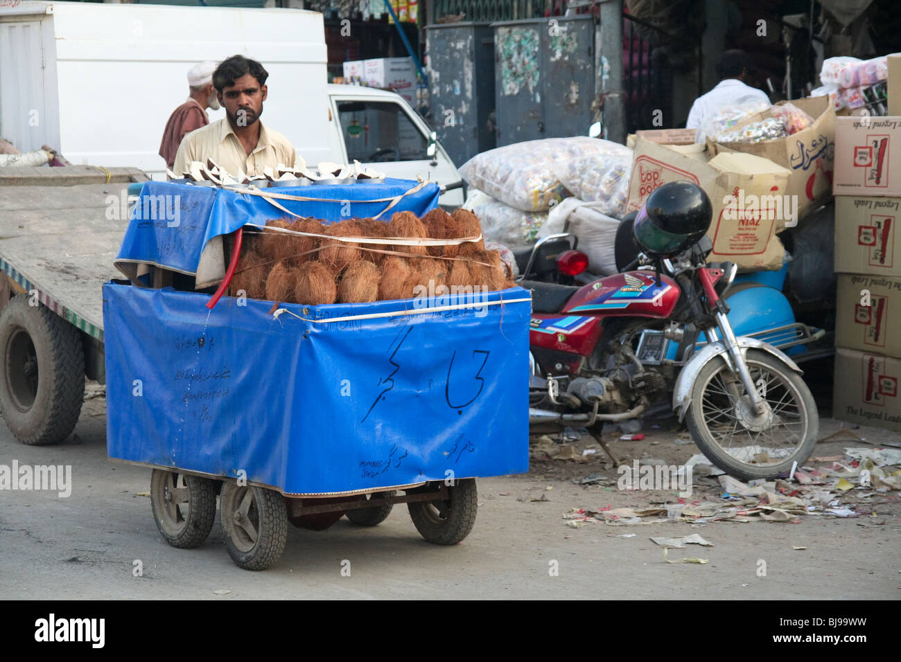 Coconut Fruit Market Pakistan Punjab Rawalpindi Stock Photo - Alamy
